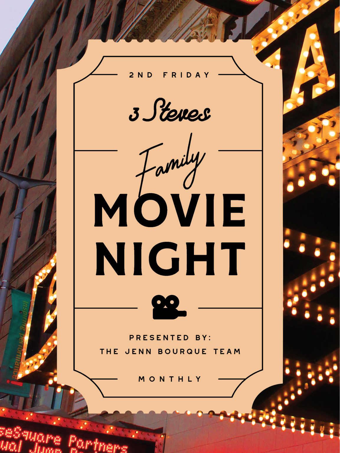 June Movie Night - 3 Steves Winery