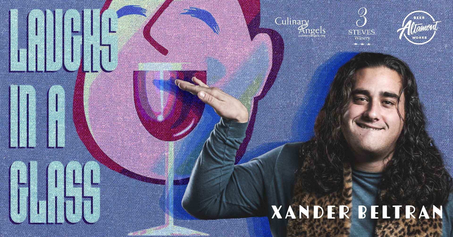 Laughs in a Glass August Comedy - 3 Steves Winery